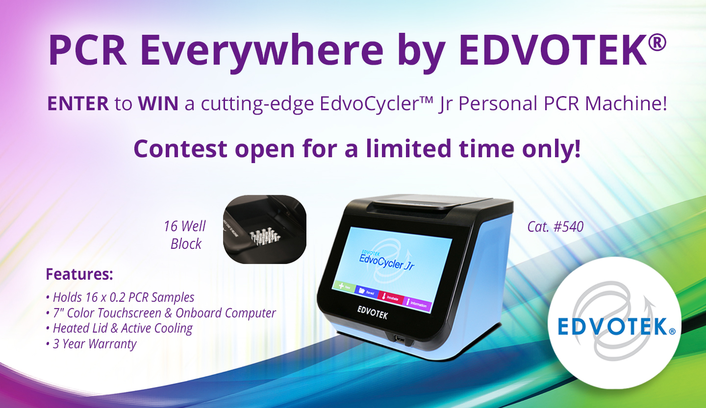 This October, WIN an EdvoCycler™ Jr. from EDVOTEK! – The Official Blog ...