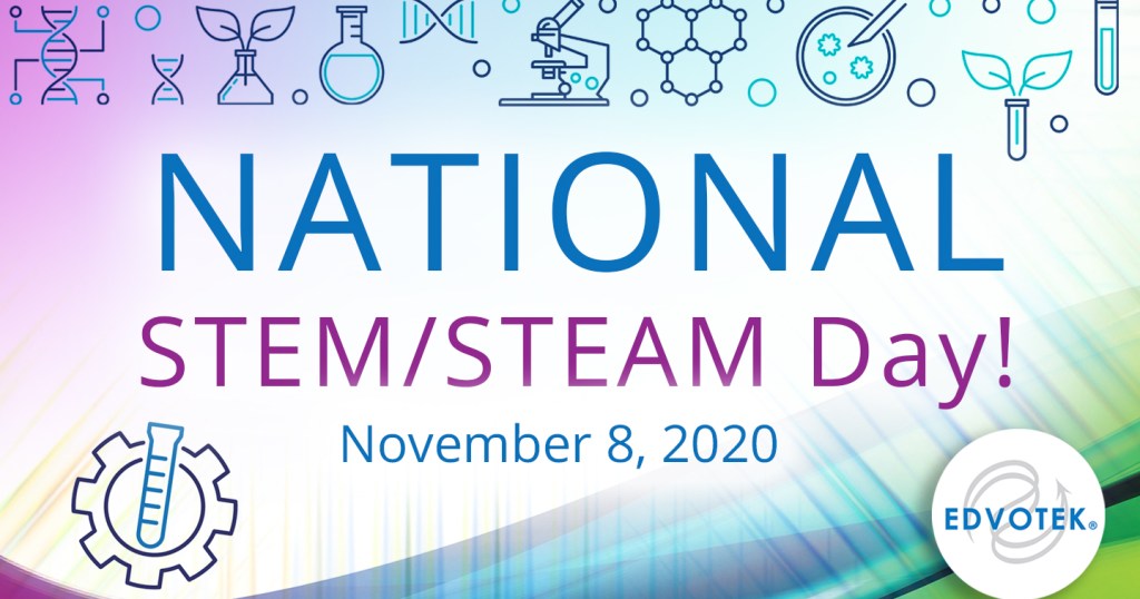National STEM / STEAM Day is November 8th! – The Official Blog of Edvotek®