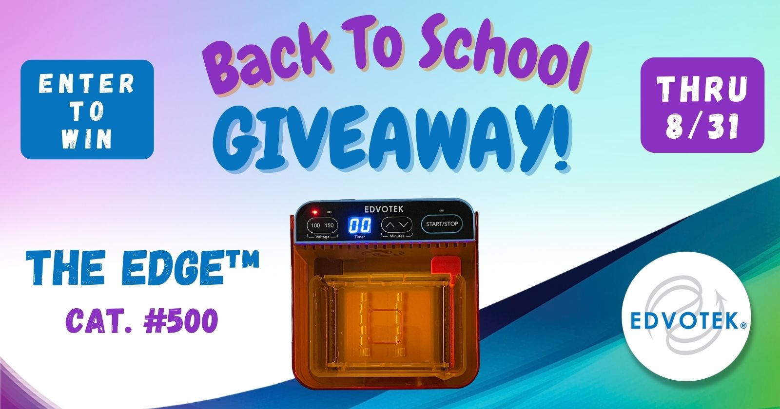 Welcome Back to School Giveaway! – The Official Blog of Edvotek®